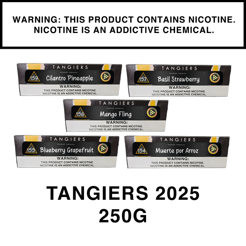 NEW Tangiers Flavors for 2025 – HookahJohn.com